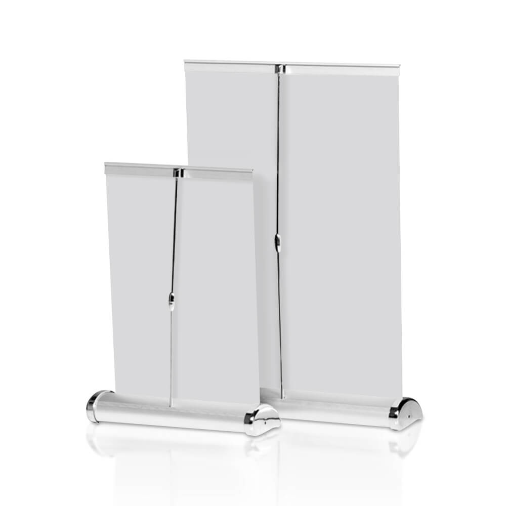 Mini Roll-Up in DIN A4 oder DIN A3 | Tisch-Rollup